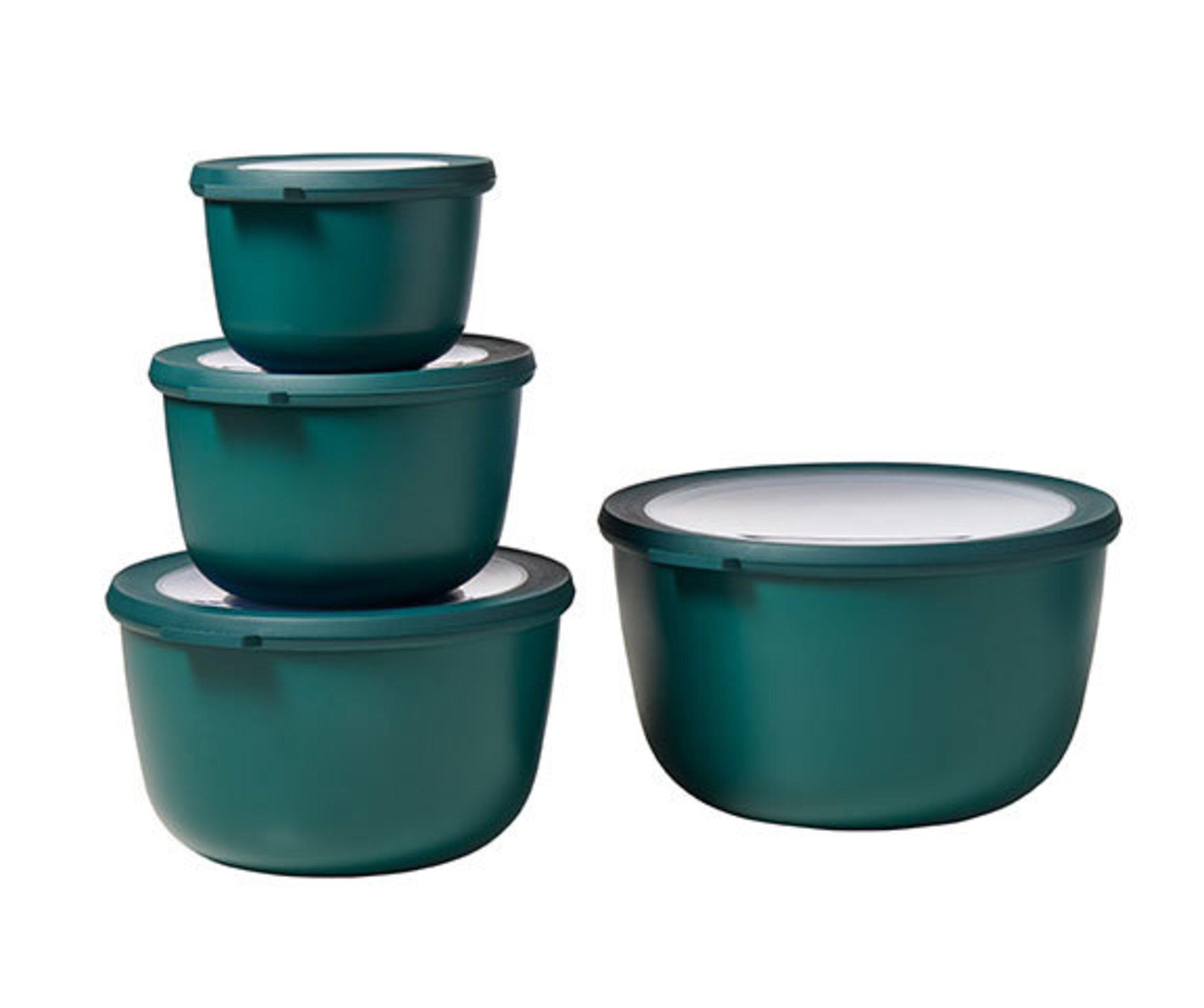 Boîtes Mepal hautes, vert foncé - jeu de 4 | Betty Bossi