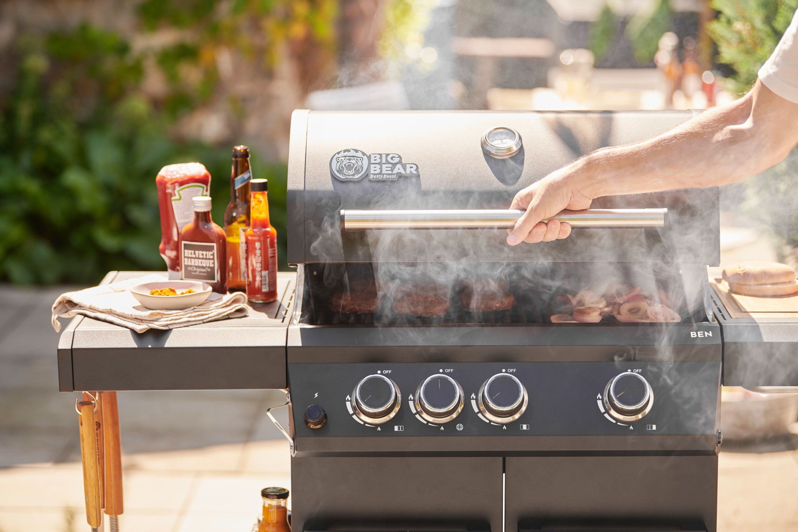 Big Bear Gasgrill Ben, 3-Brenner | Betty Bossi