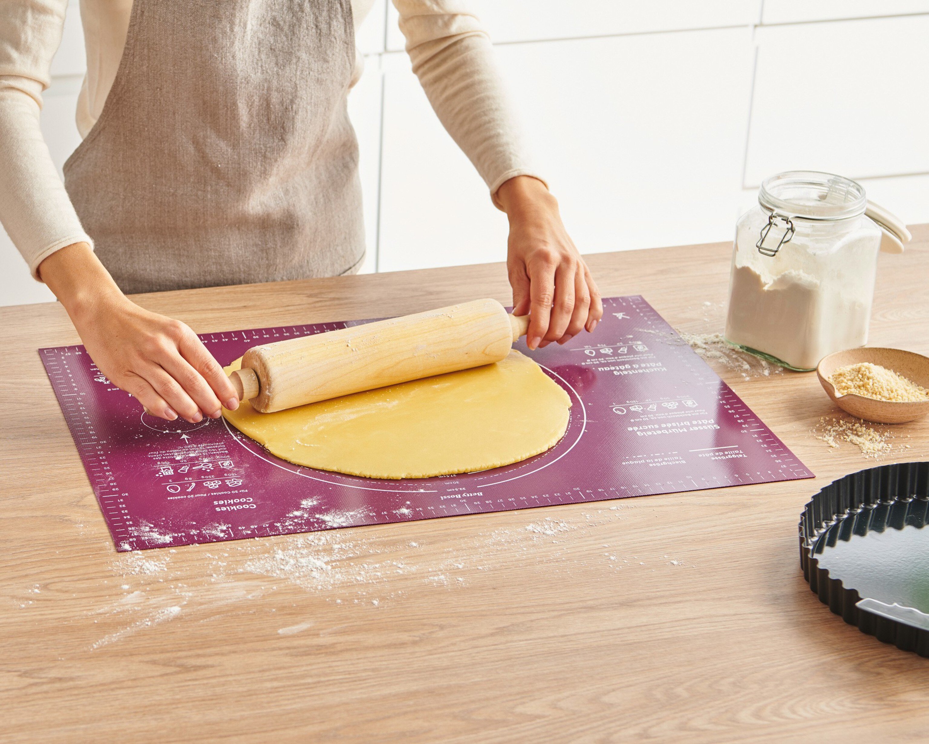 Betty Bossi Teigmatte, Silikon, 40x60 cm | Betty Bossi